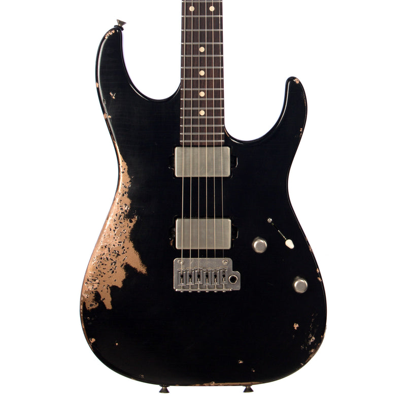 Tom Anderson Lil Angel Player - Black over Firemist Gold / In-Distress ...