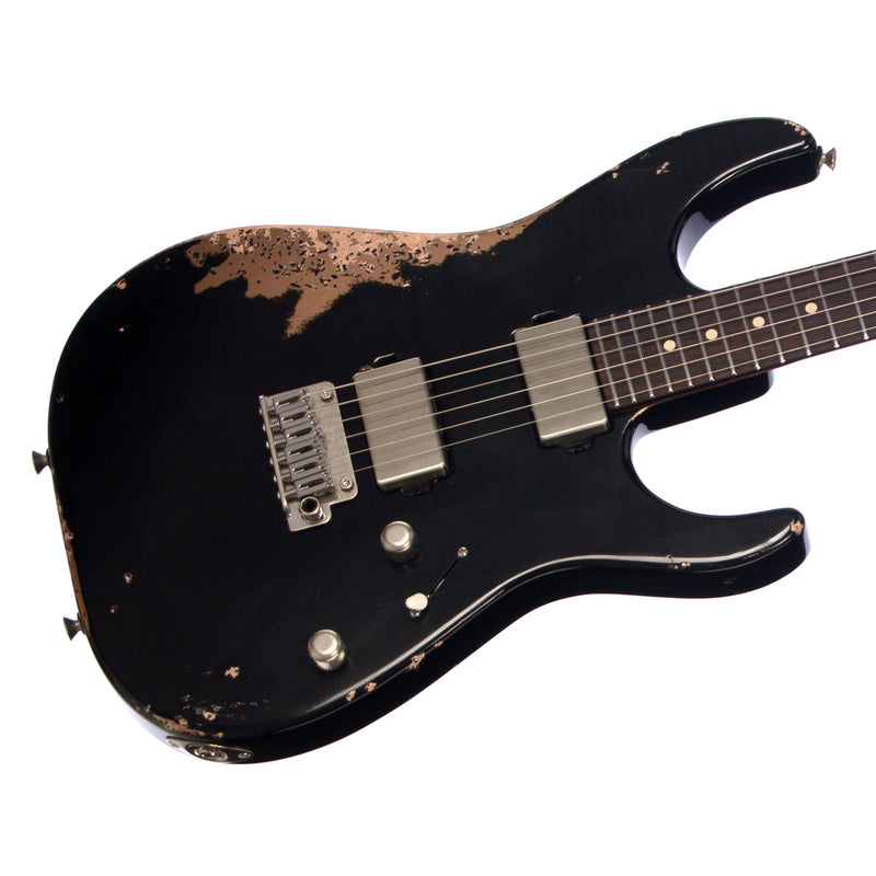 Tom Anderson Lil Angel Player - Black over Firemist Gold / In-Distress ...