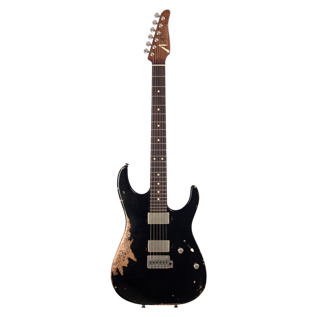 Tom Anderson Lil Angel Player - Black over Firemist Gold / In-Distress ...