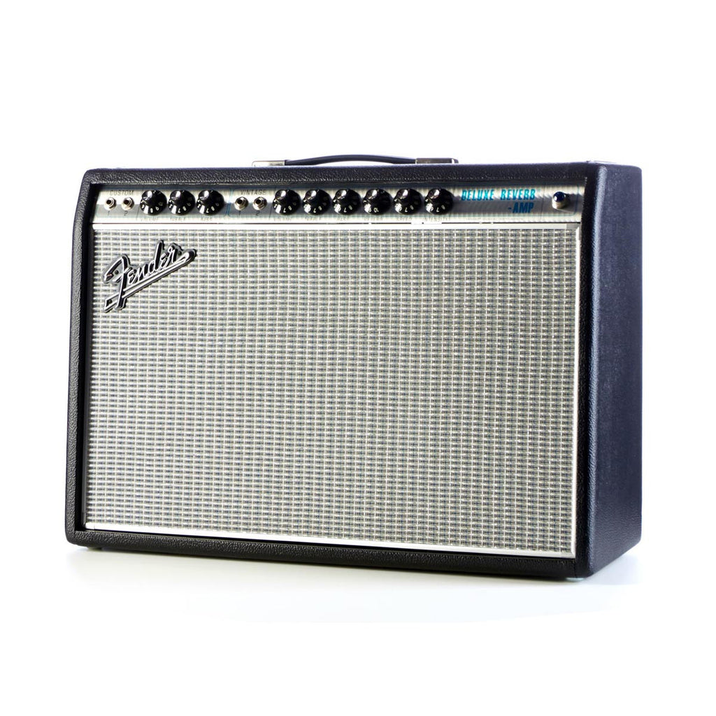 Fender Amps '68 Custom Deluxe Reverb 1x12" combo - Silverface - Tube G ...