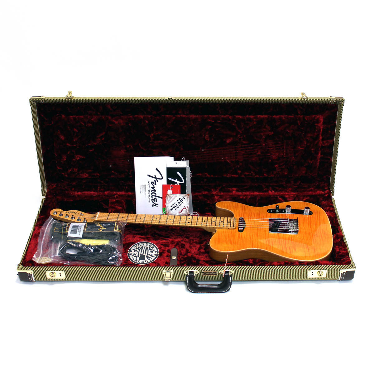 Used Fender Select Series 60th Anniversary Carved Maple Top Telecaster ...