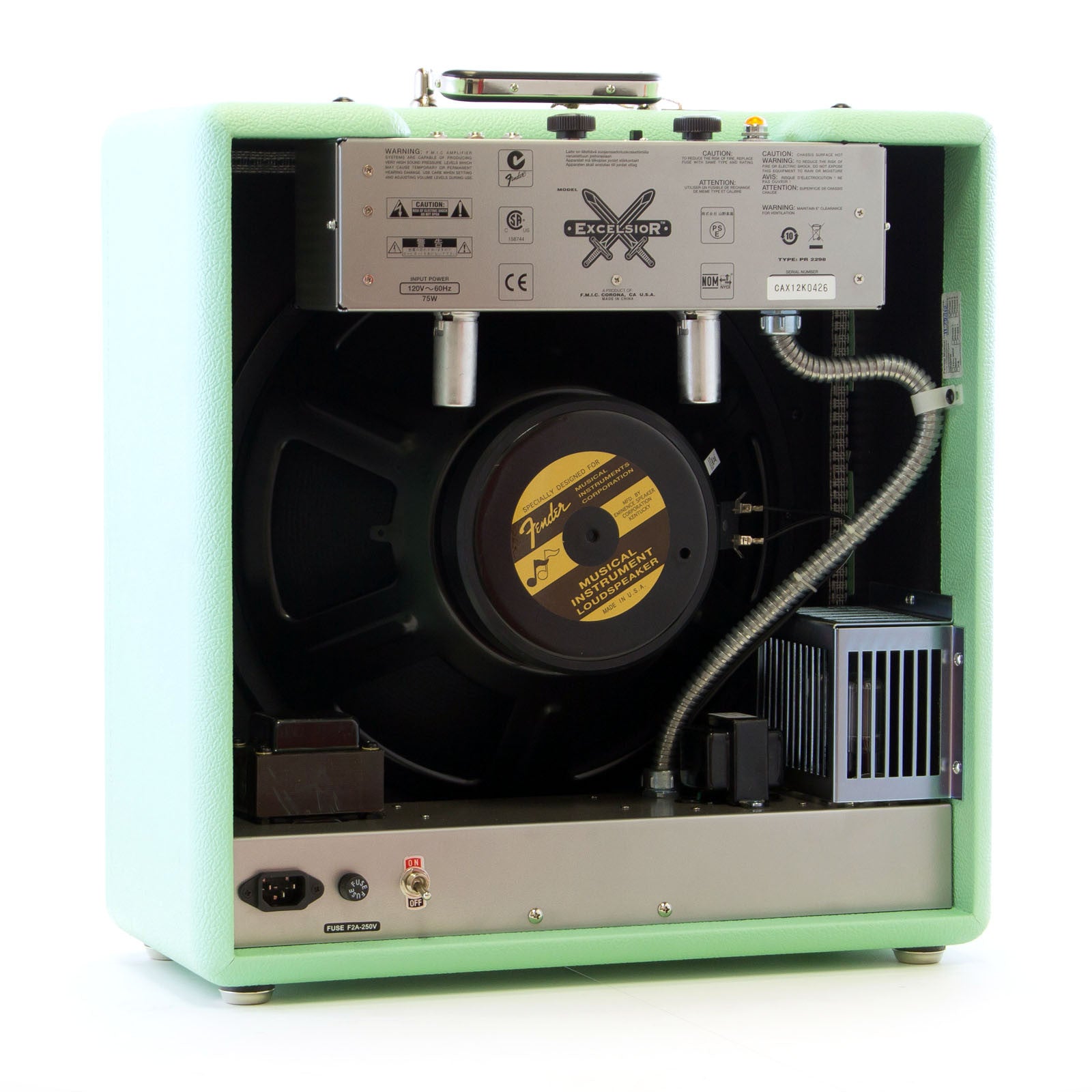 Fender Pawn Shop Excelsior Pro 1x15 tube guitar combo amplifier | Make ...