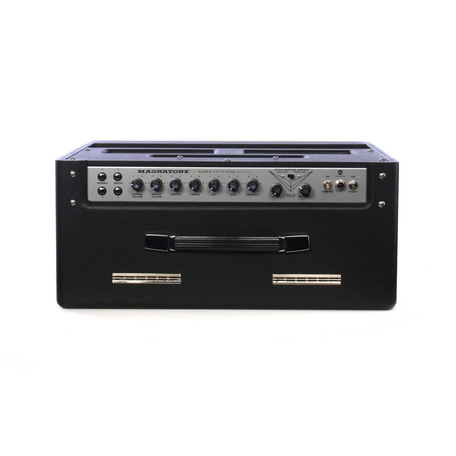 Magnatone Amps Super Fifty-Nine MKII 1x12 combo 45 watt tube guitar ...