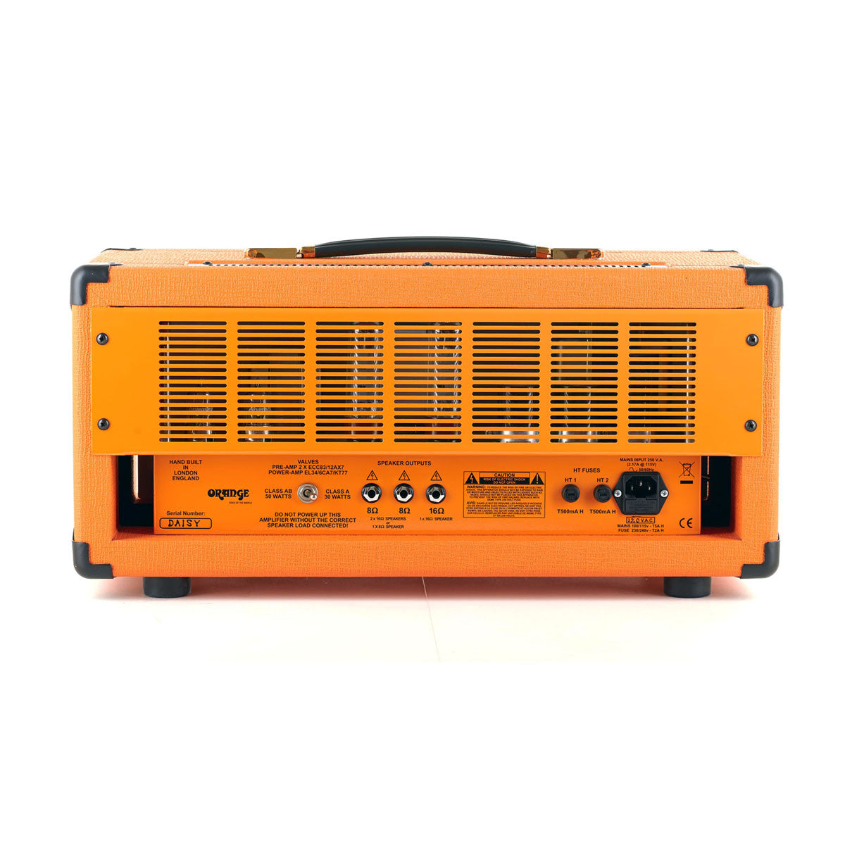 Orange Custom Shop 40th Anniversary Pics Only Head | Make'n Music